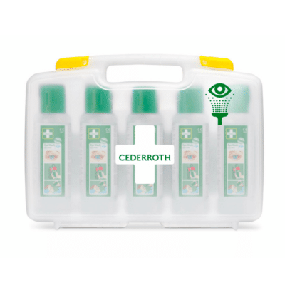 Cederroth Augenduschen-Koffer: Sofortige Augenspülungslösung